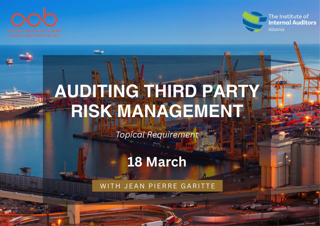 Auditing Third Party Risk Management – AIIA
